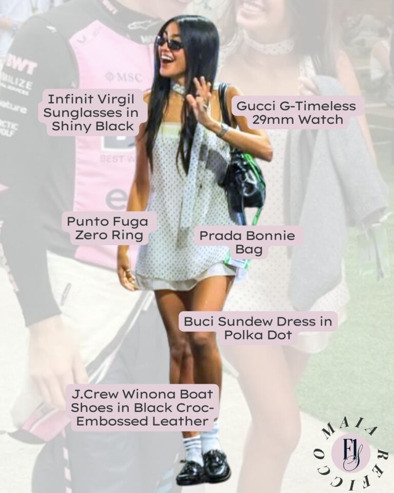 Maia Reficco Is the New Name in F1 WAG Style, and it all Started in Miami